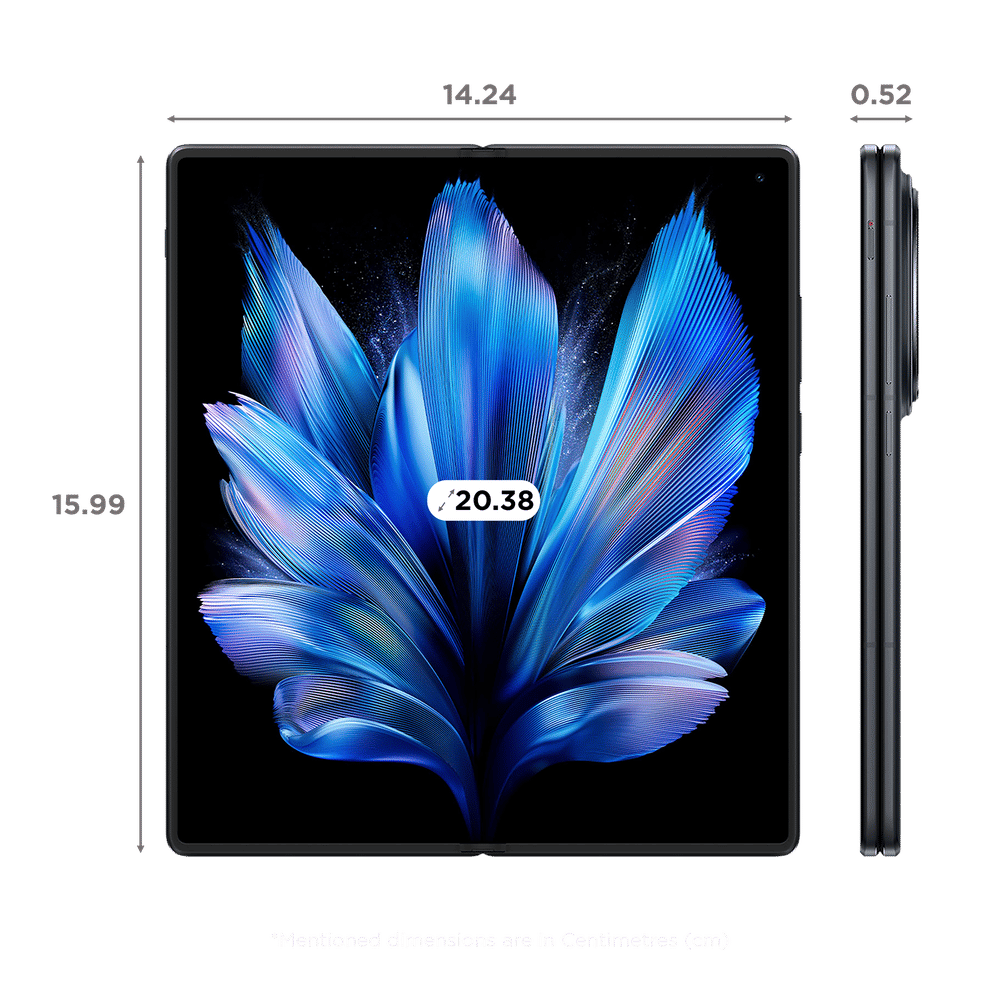 Buy vivo X Fold3 Pro 5G (16GB RAM, 512GB, Celestial Black) Online - Croma